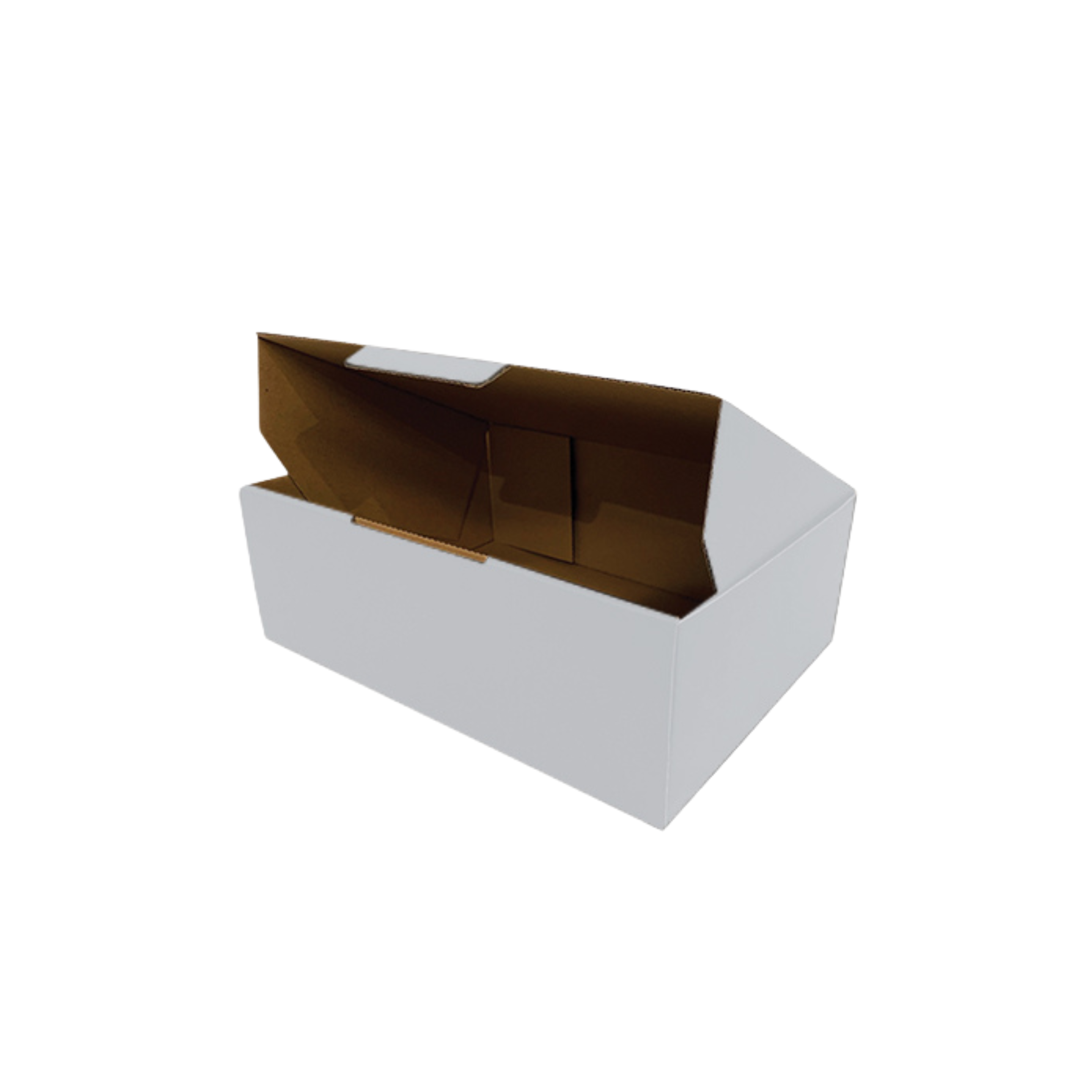270 x 200 x 95mm Die Cut Mailing Shipping Packing Cardboard Boxes Whit ...