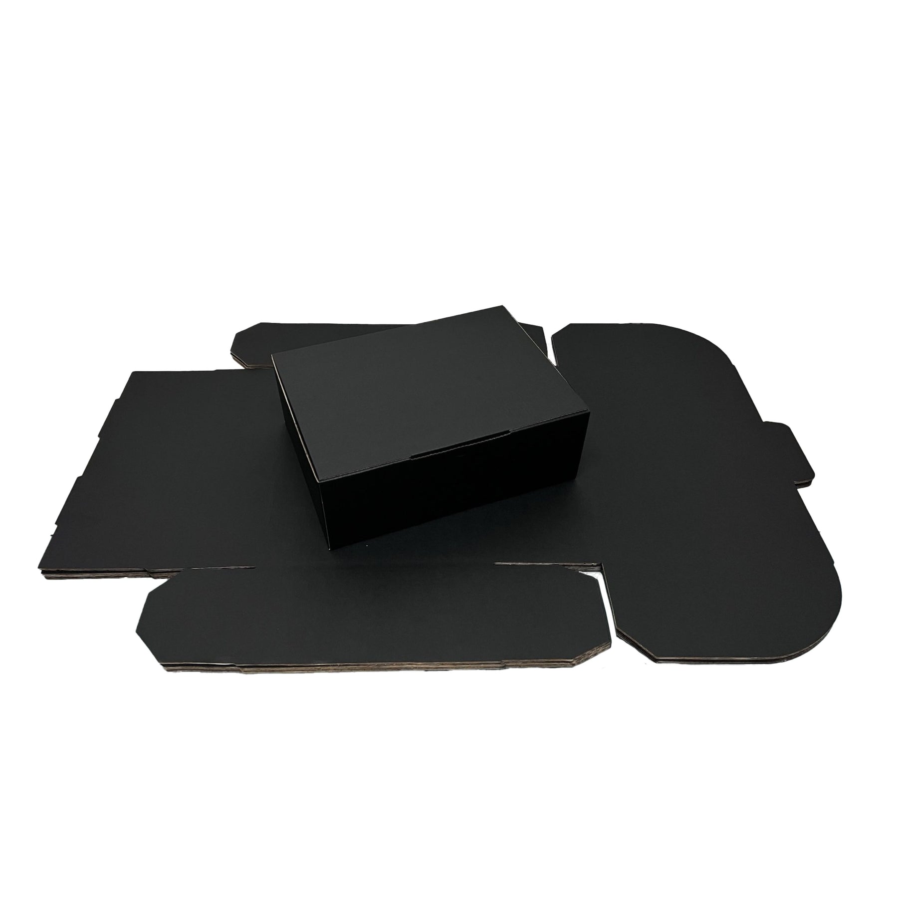320x240x160mm Black Die Cut Mailing Boxes for Shipping – Packee Australia